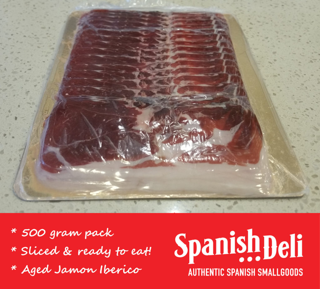500gr Jamon Iberico Pack wide - Spanish Deli - Spanish Food in Australia